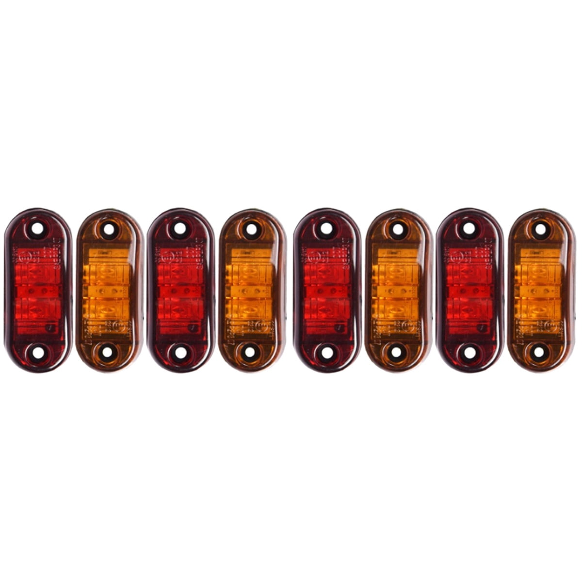 2 PCS Indicators Lamp LED Trailer Lights Car Interior Utility - Walmart.com