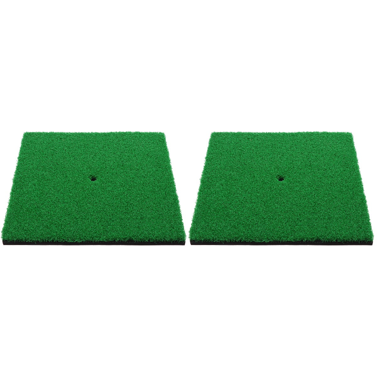 2 PCS Indoor Chipping Golf Pad Premium Golf Mat 30X30X3CM Green ...