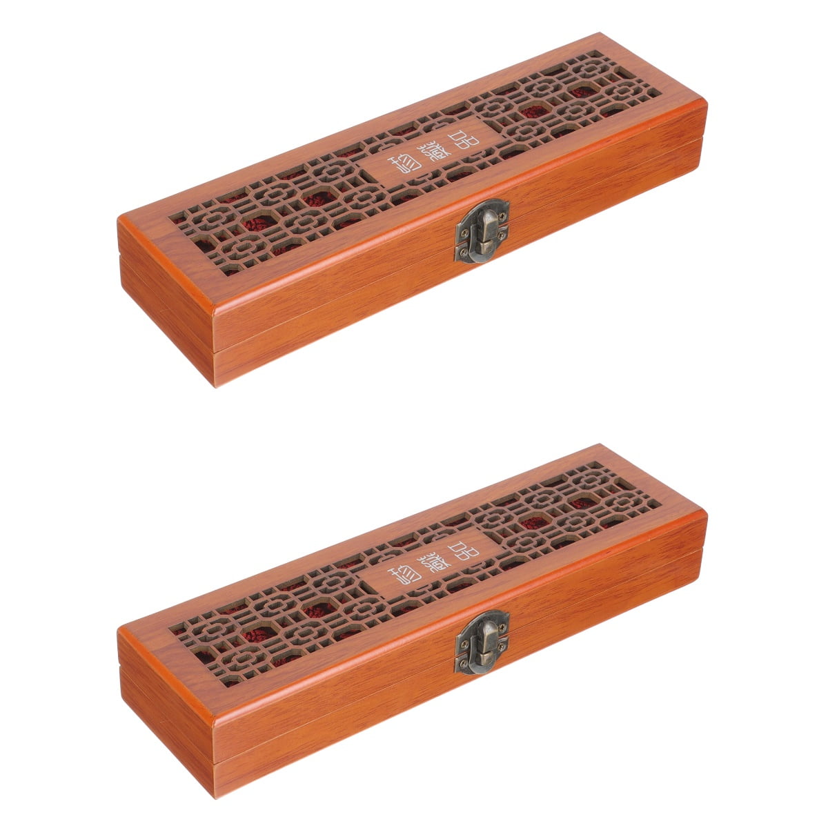 2 PCS Instrument Double Reed Harmonica Case Lightweight Holder ...