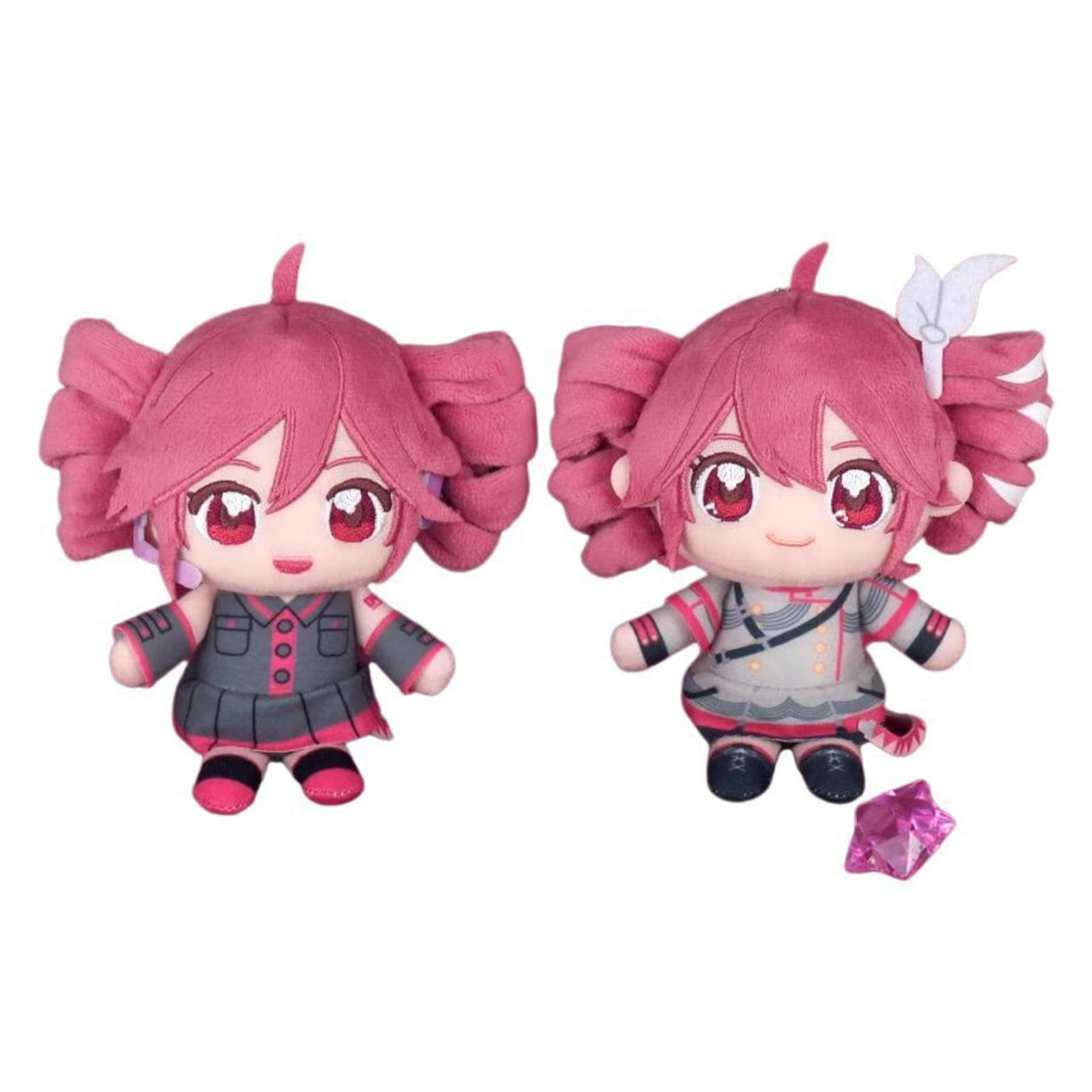 2 PCS Kasane Teto Nuipurike Osuwari Plush Dolls, Mascot Toys, Kasane ...