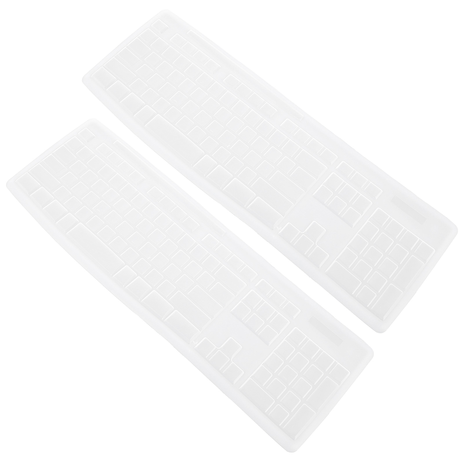 2 PCS Keyboard Membrane Laptop Covers Computer White - Walmart.com