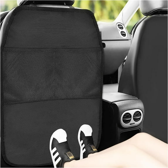 2 PCS Kick Mat Back Seat Protector, Waterproof Car Backseat Protective ...