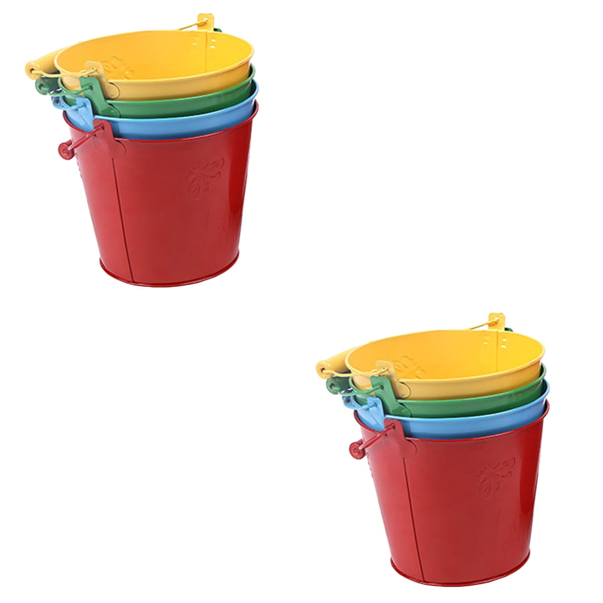 2 PCS Kindergarten Bucket Toy Teaching Tool Beach Kids Sand Child ...