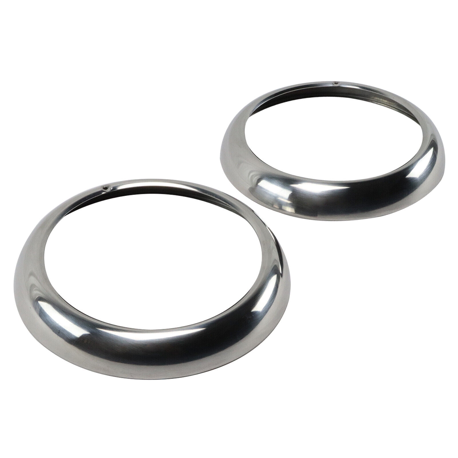 2 PCS Left & Right Headlight Trim Ring Bezels For 1948-1955 Ford Pickup ...
