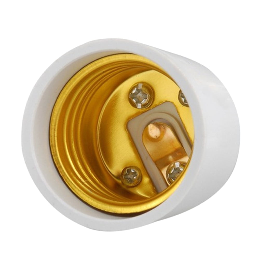 2 PCS Light Bulb E27 Bulb GU10 to E27/E26 Adapter Transform GU Fixture ...