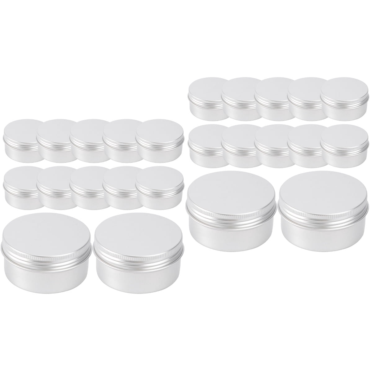 2 PCS Lip Tint Balm Aluminum Cream Box Mini Containers Fine Workmanship ...