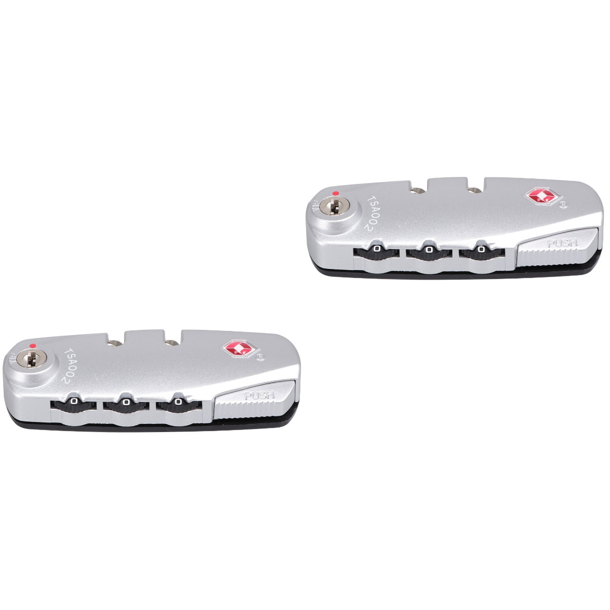 2 PCS Luggage Bag Combination Lock Travel Locks Man - Walmart.com