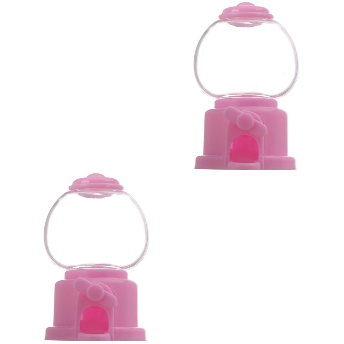 2 PCS Machine Gumballs Gumball Machine Mini Candy Dispenser Bubble Gum ...