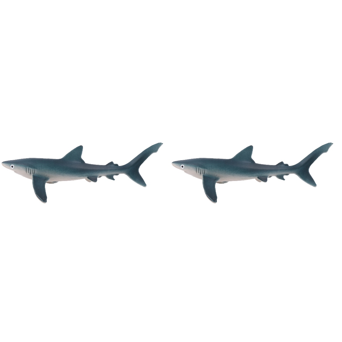 2 PCS Marine Life Simulation Shark Model Animal Toy Child - Walmart.com