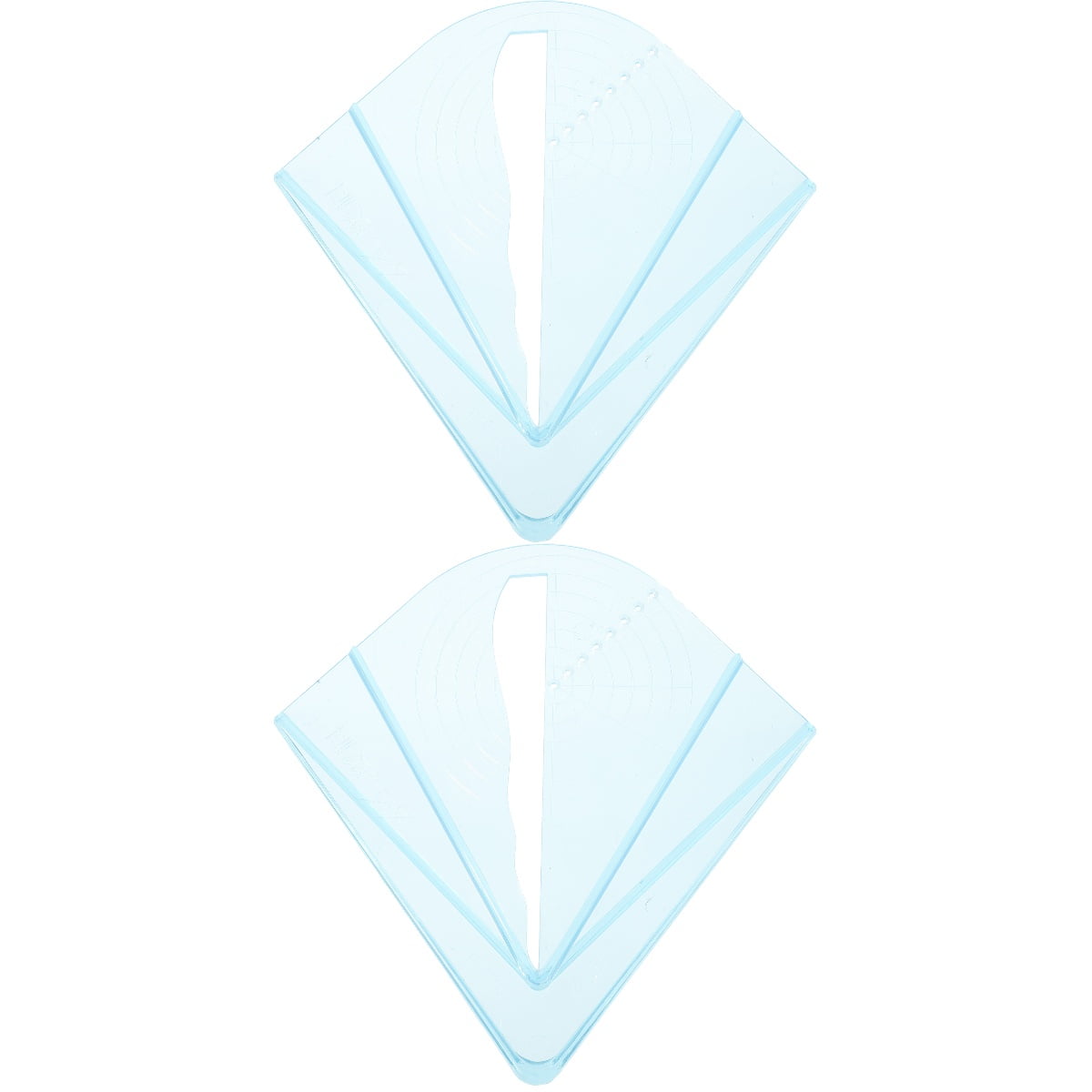 2 PCS Measuring Ruler Center Finder Woodworking Scale Protractor ...