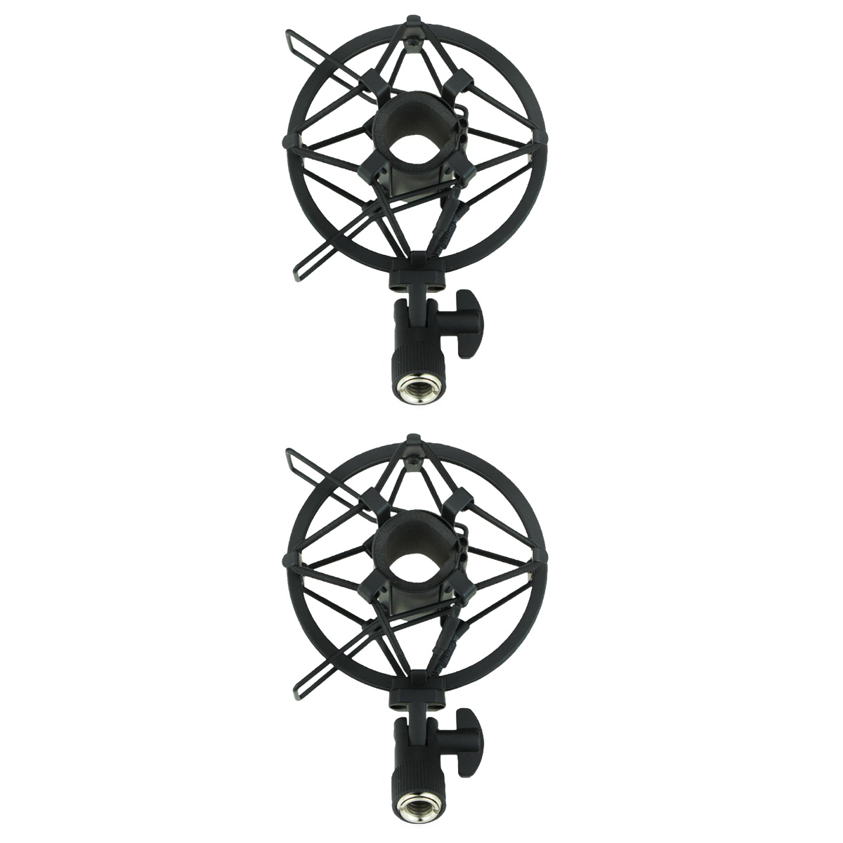 2 PCS Microphone Absorption Rack Reduction Holder Suspension Mount Blue ...