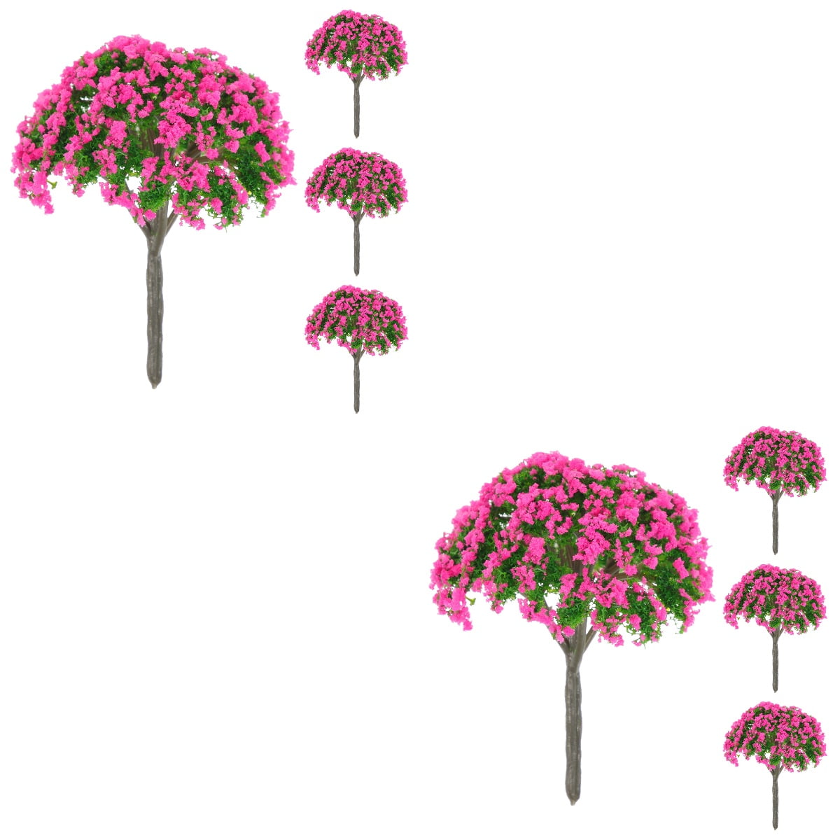 2 PCS Miniature Basing Material Terrain Model Tree Sand Table - Walmart.com