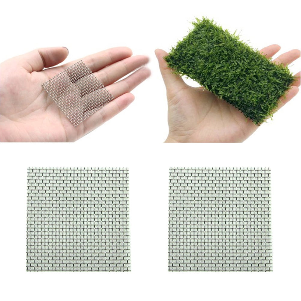2 PCS Moss Aquarium Plant Netting Stainless Steel Fish Tank - Walmart.com
