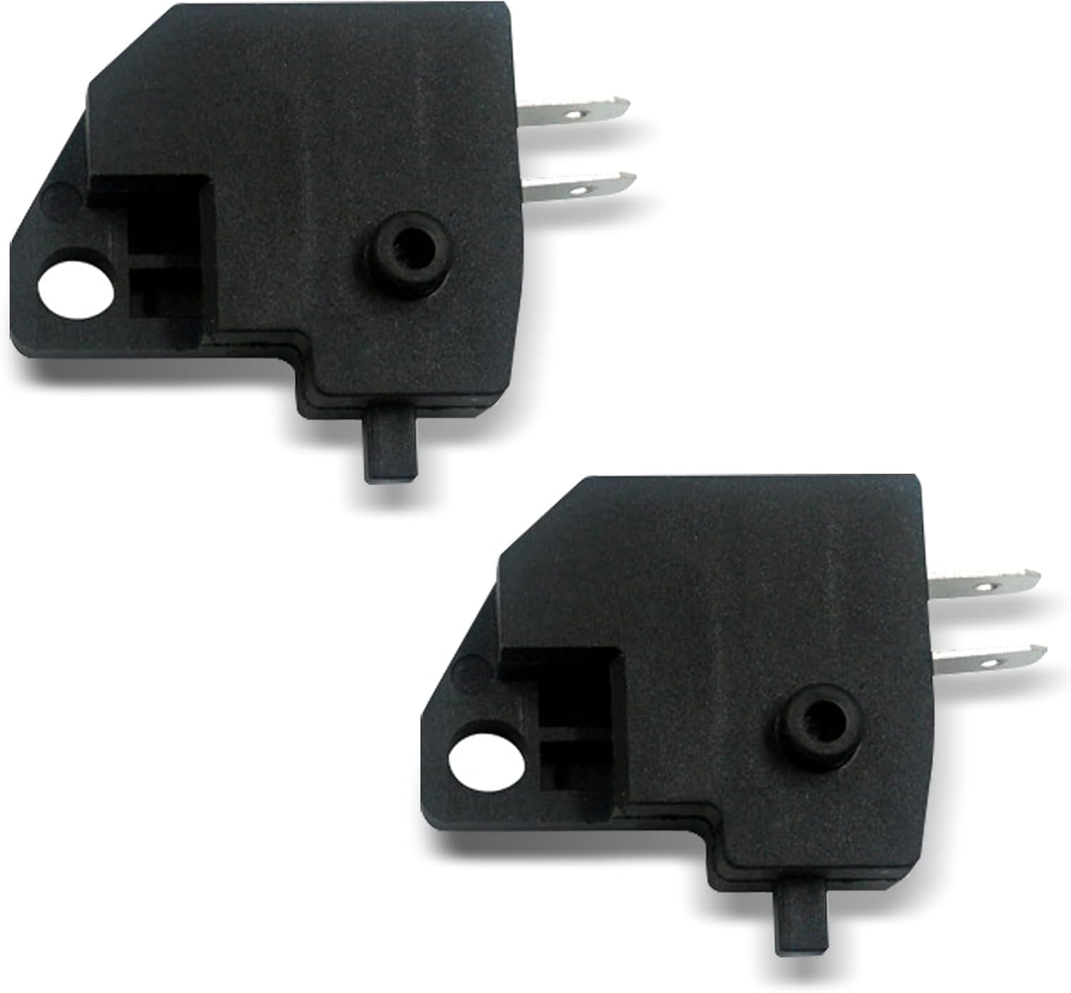 2 PCS Motorcycle Brake Power-Off Switch, 2 Pin Left and Right Disc ...