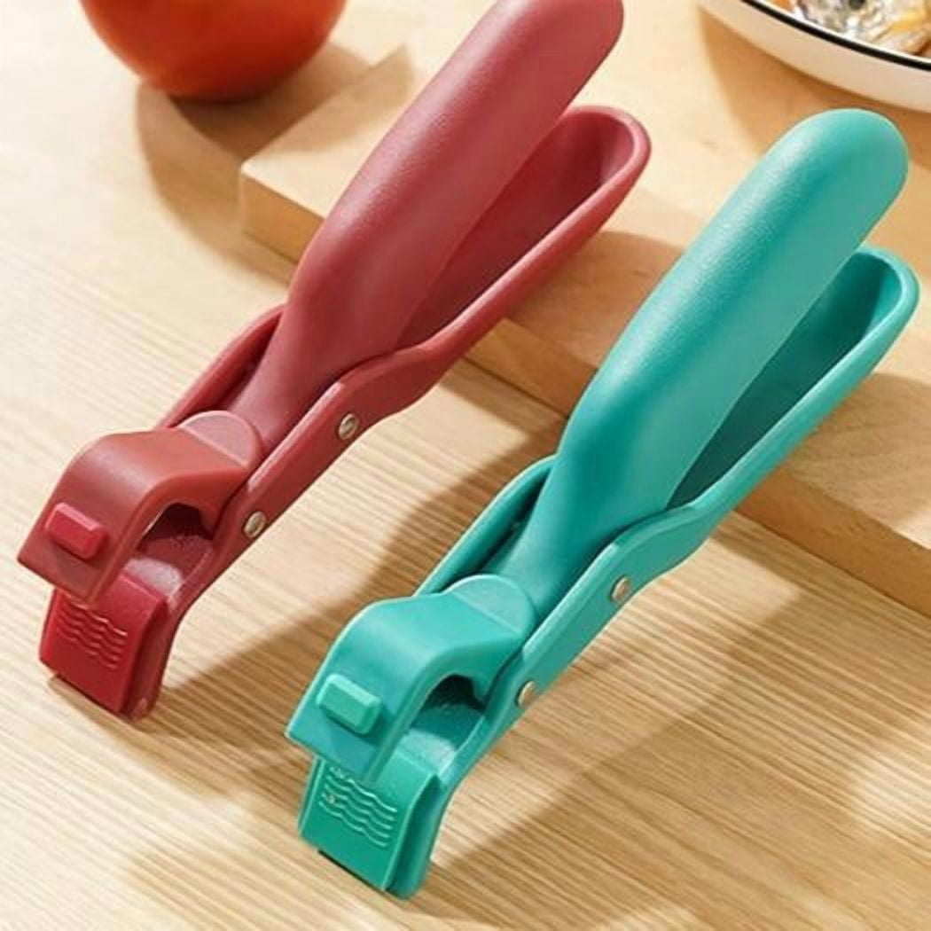 2 PCS Multi-Function Anti-Scald Bowl Clip Hot Dish Plate Gripper Clips ...