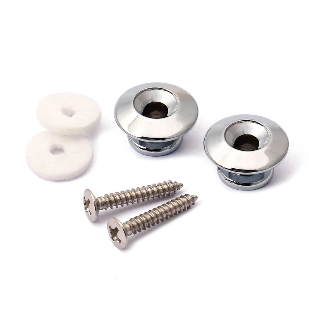 2 PCS Mushroom Head Guitar Strap Locks Straplock Buttons Guitar Belt ...