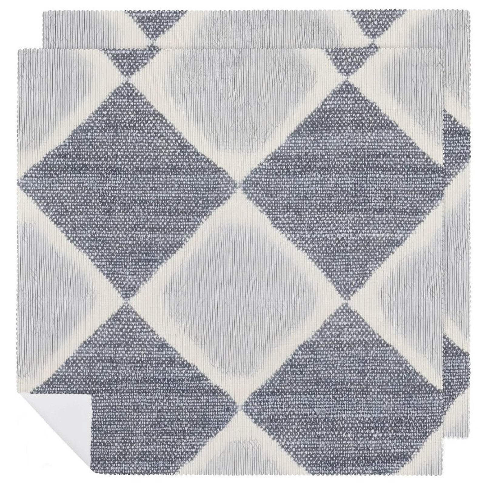 2 PCS Napkin Cloth 18.7in A Wide Range Of Uses Not Fade Not Ball For ...