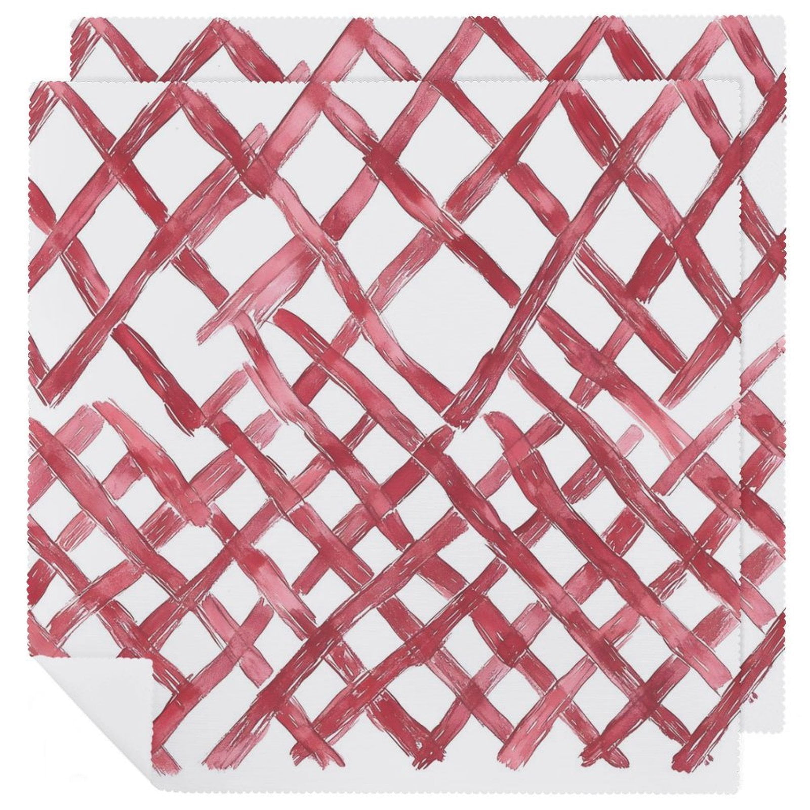 2 PCS Napkin Cloth 18.7in A Wide Range Of Uses Not Fade Not Ball For ...