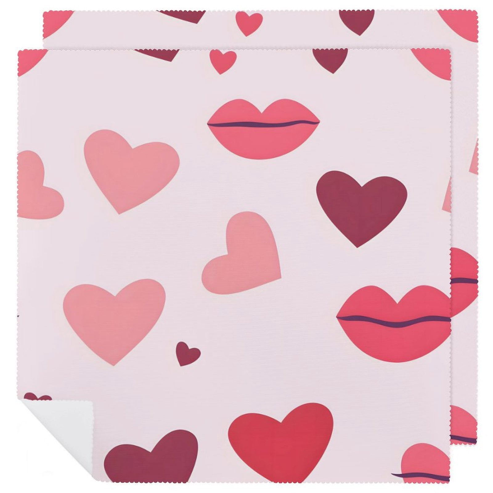 2 PCS Napkin Cloth 18.7in A Wide Range Of Uses Not Fade Not Ball For ...