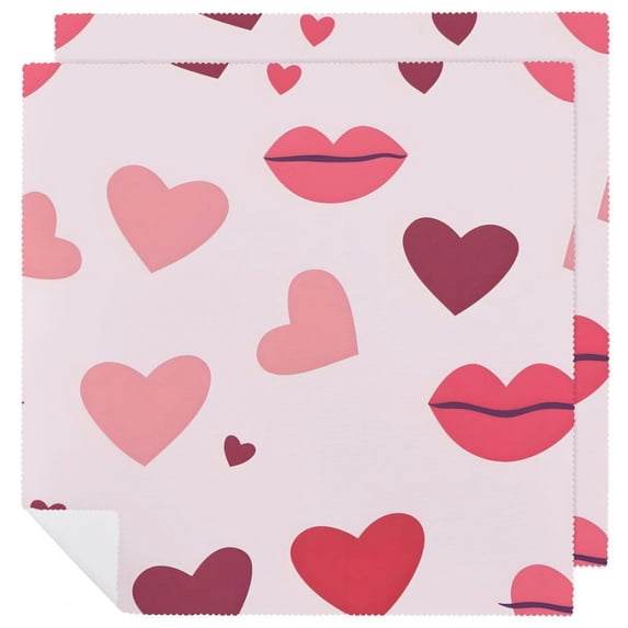 2 PCS Napkin Cloth 18.7in A Wide Range Of Uses Not Fade Not Ball For ...