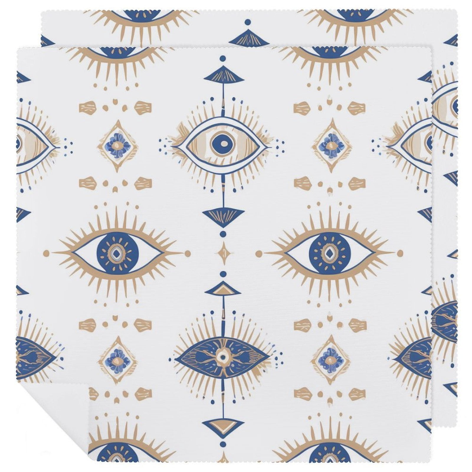 2 PCS Napkin Cloth 18.7in A Wide Range Of Uses Not Fade Not Ball For ...