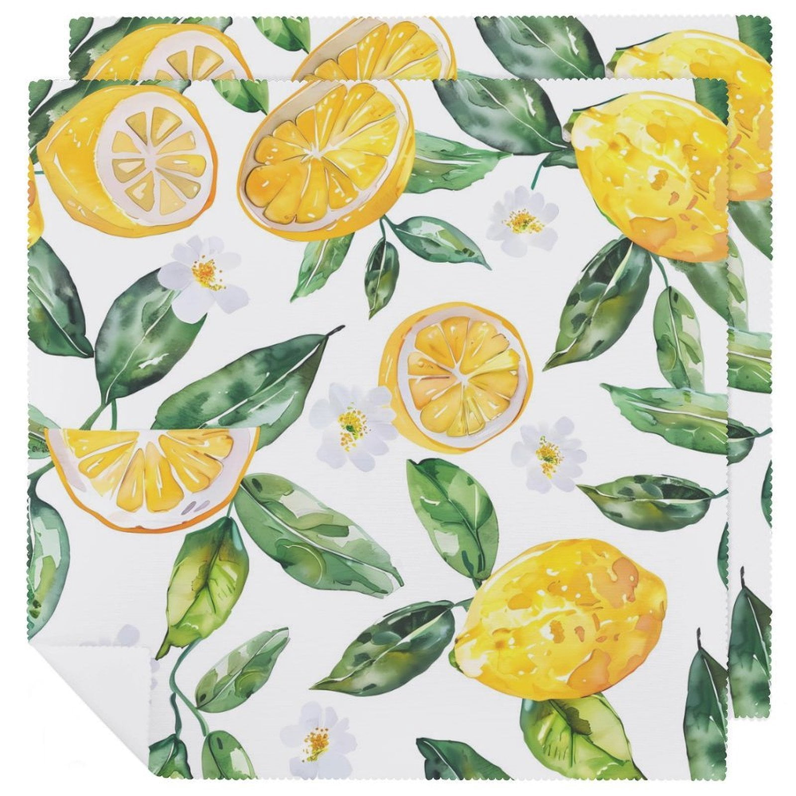 2 PCS Napkin Cloth 18.7in A Wide Range Of Uses Not Fade Not Ball For ...