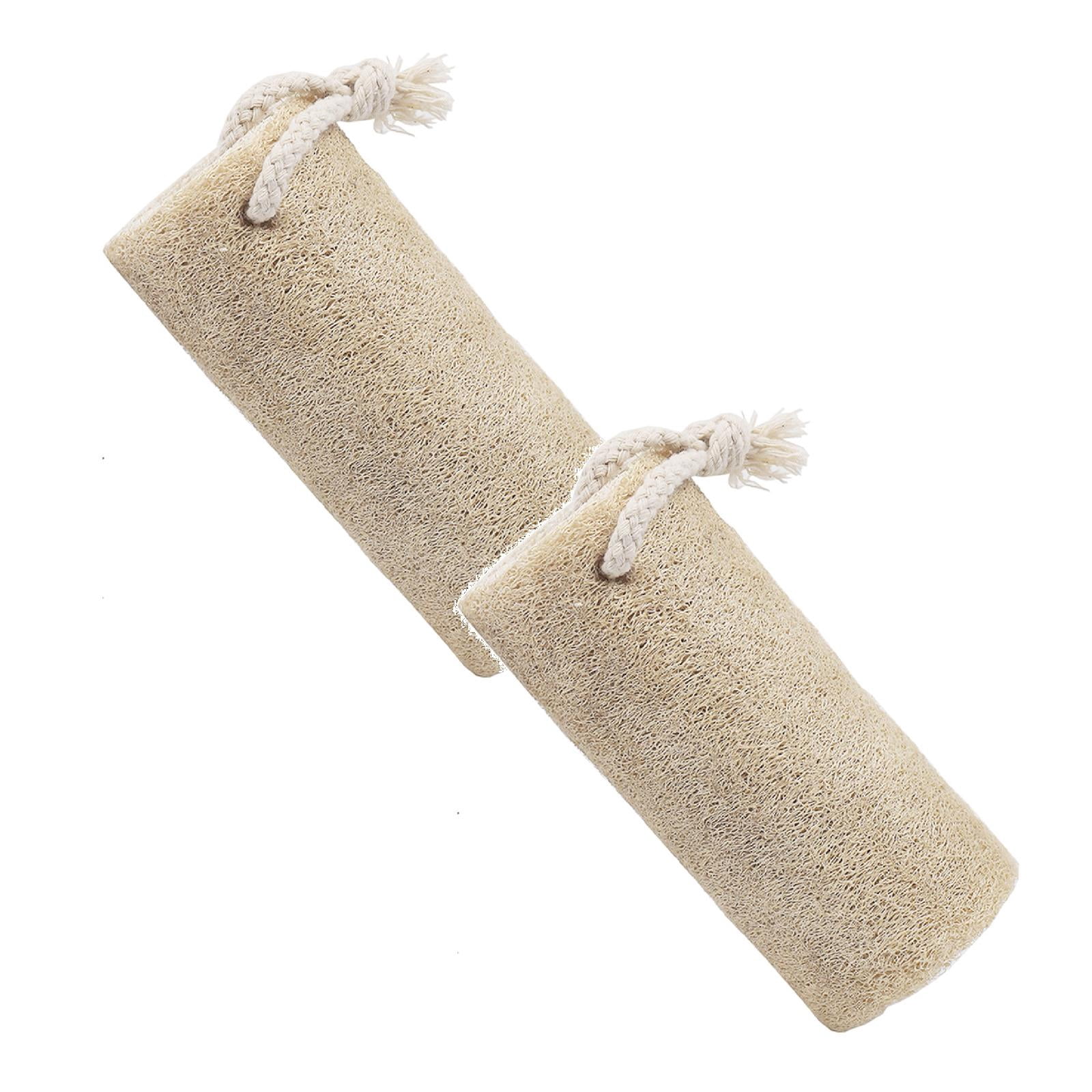 2 PCS Natural Loofah Sponge Loofah Sponge For Women Men Exfoliating ...
