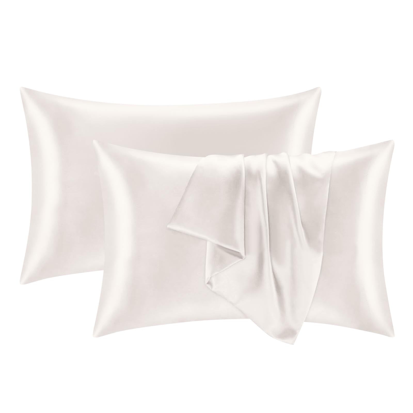 2 PCS Natural Mulberry Silk Pillowcase Silk Pillow Covers Silk Pillow ...