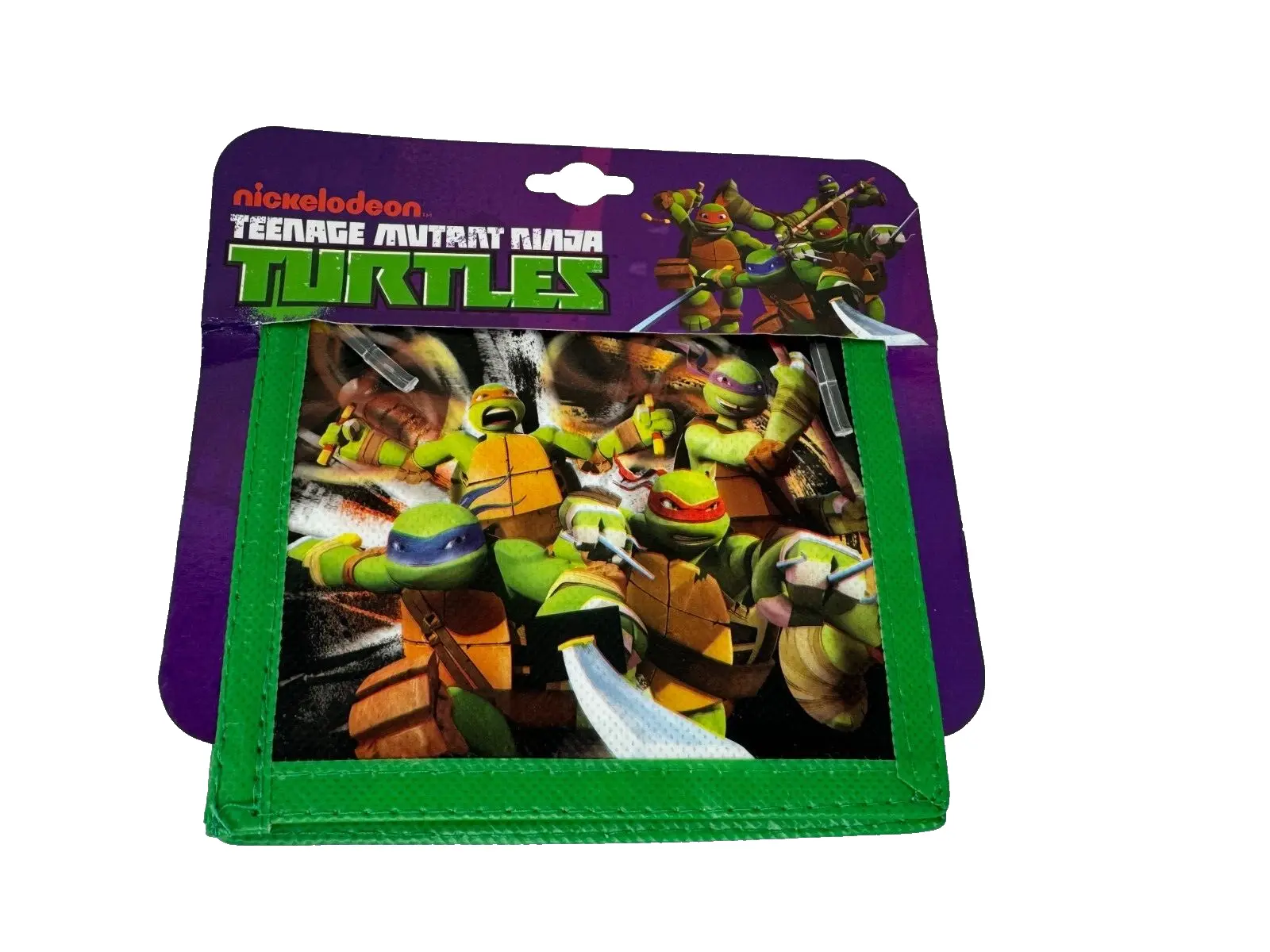 2 PCS Nickelodeon Ninja Turtles Wallet - Walmart.com