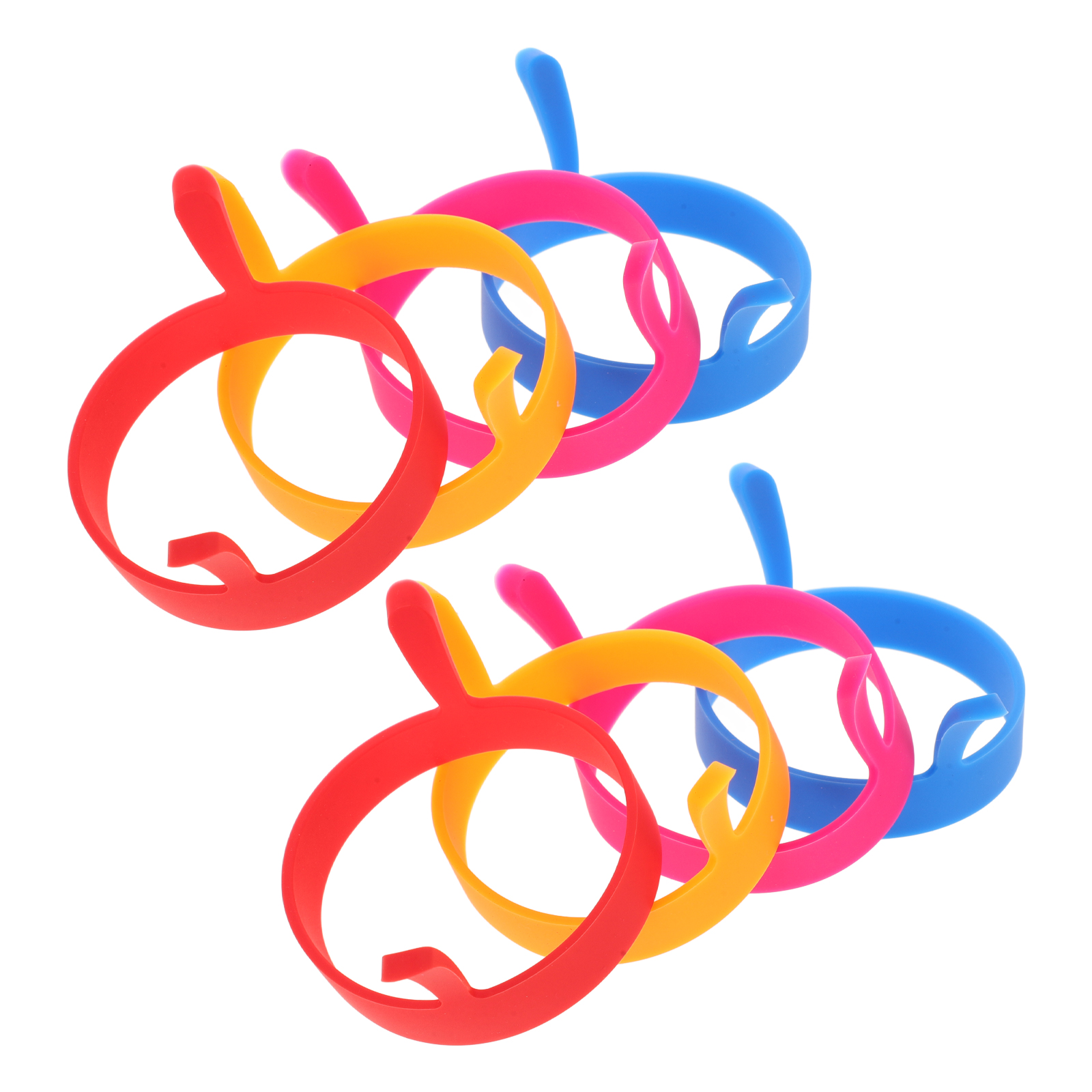 2 PCS Omelet Round Cooker Rings for Frying Eggs Pancake Mold Pancakes ...