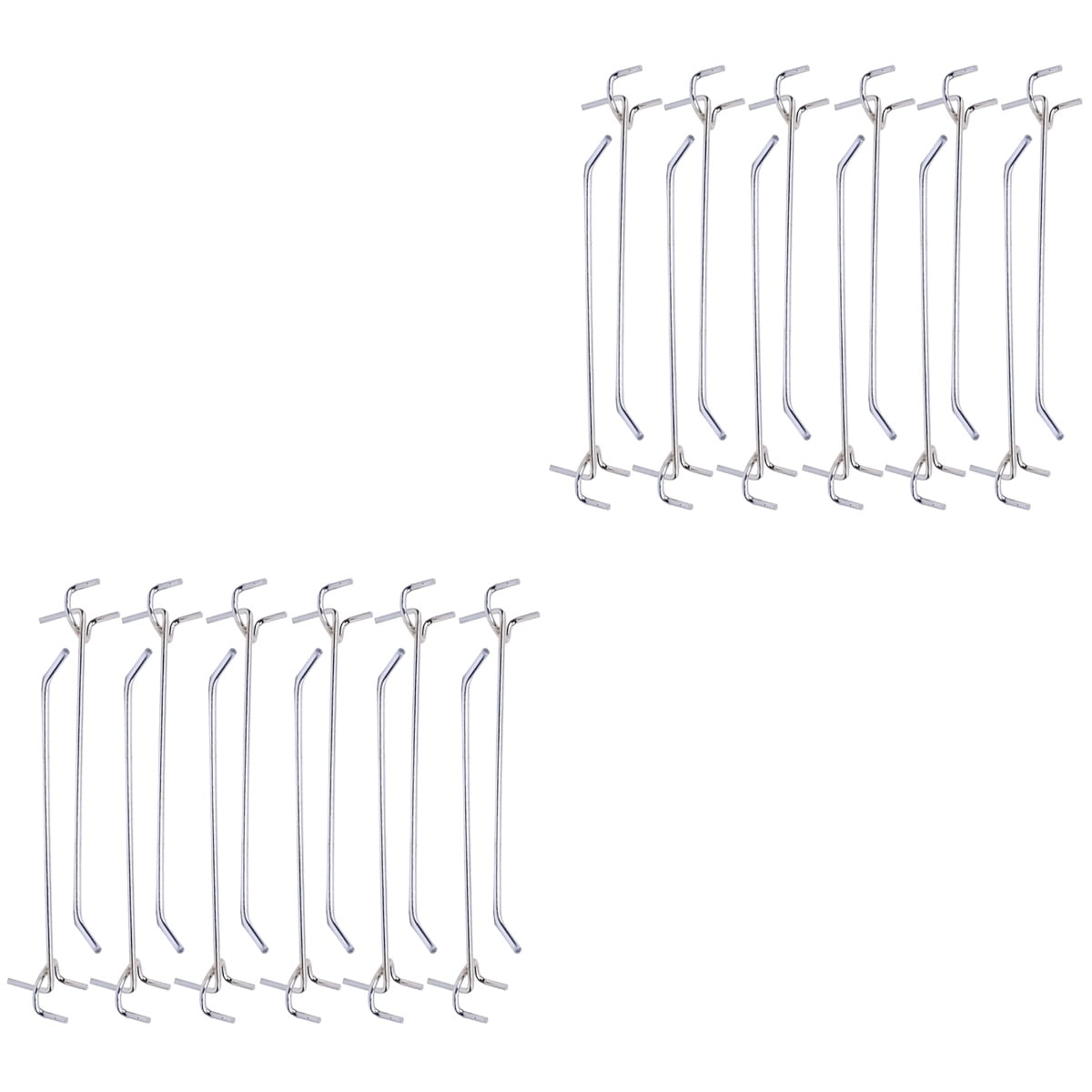 2 PCS Pegboard Hooks Shelving Key Hook Three Foot Hook 20X3.2cm ...