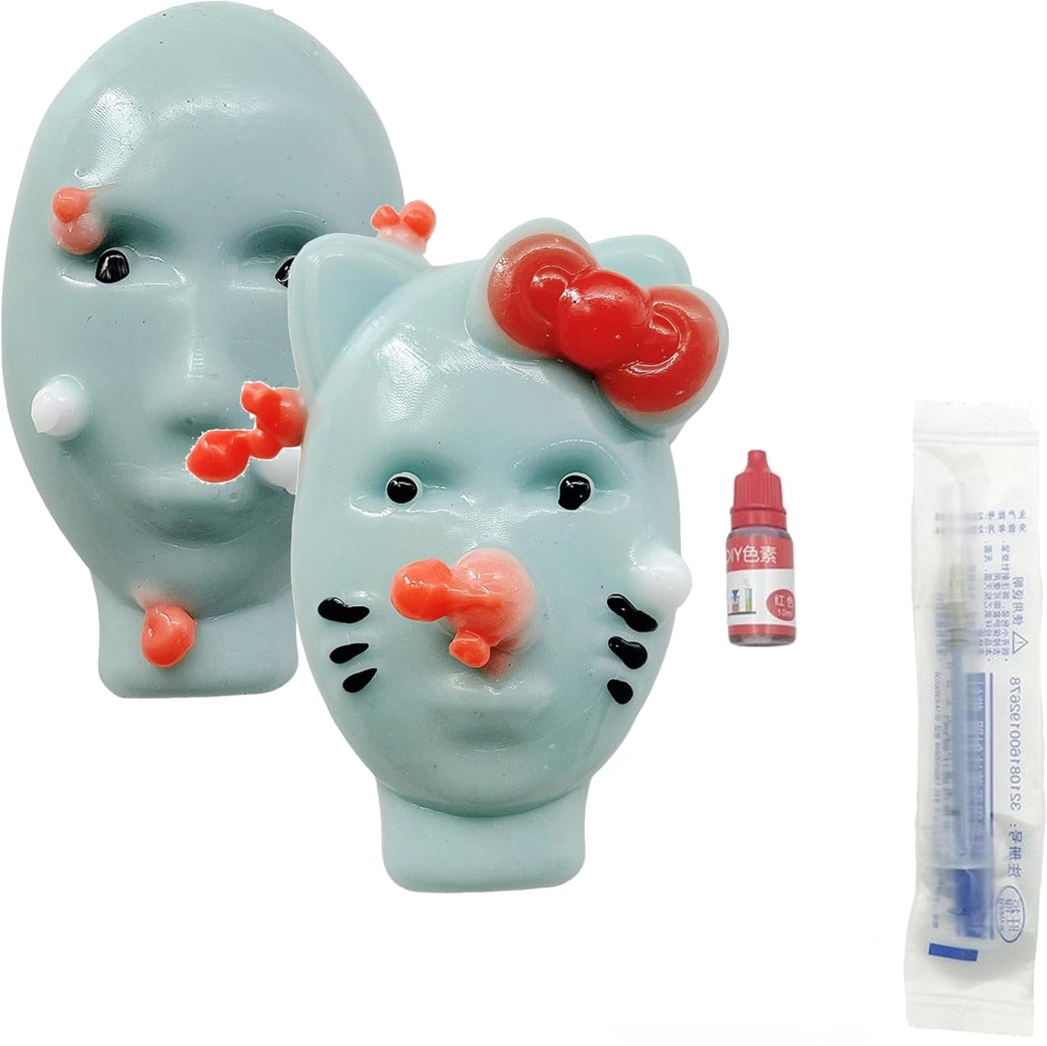 2 PCS Pimple Popper, Pimple Popping Fidget with Realistic Texture ...