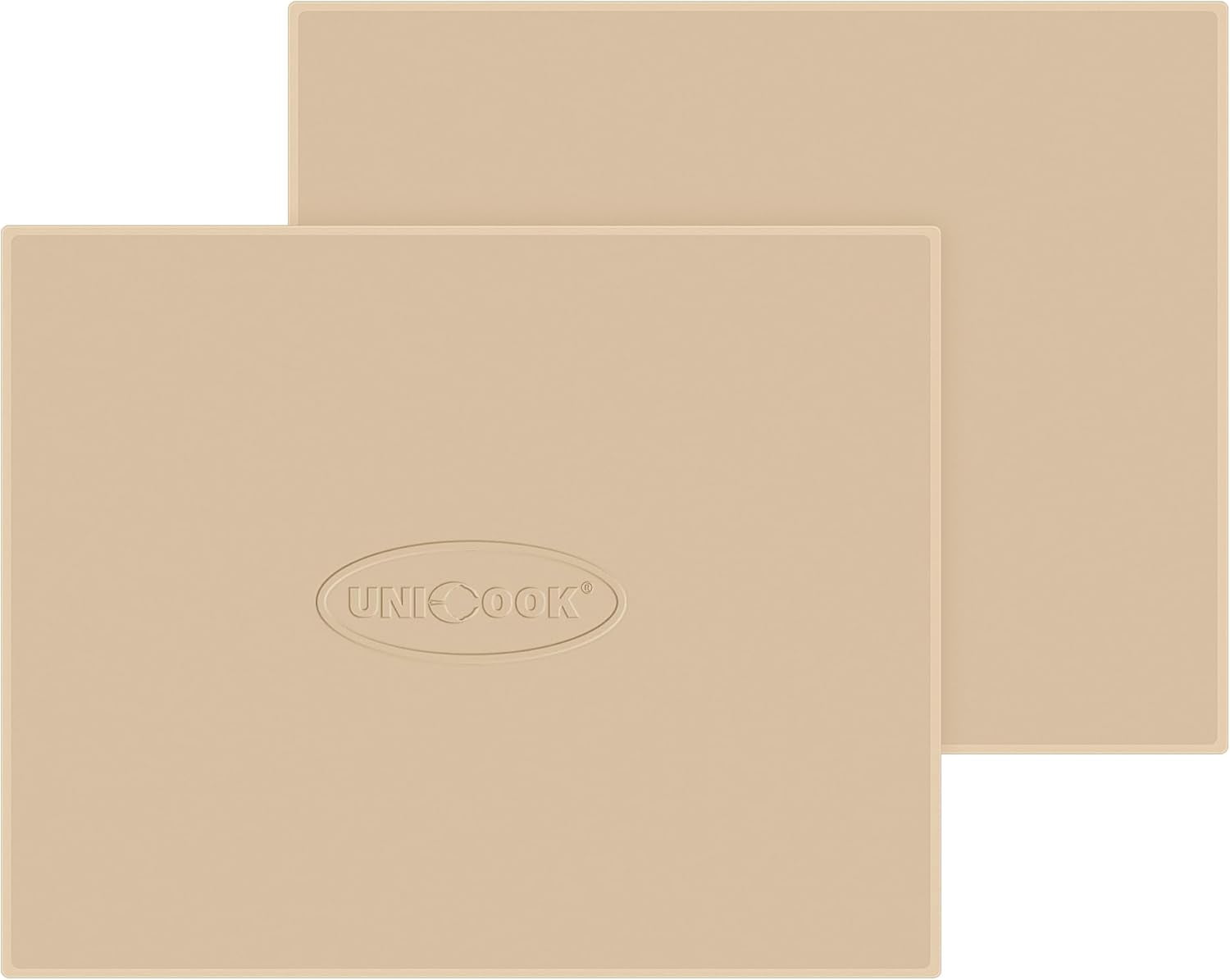 2 PCS Pizza Stones Set, 15 x 12 Inch Rectangular Pizza Stone for Oven ...