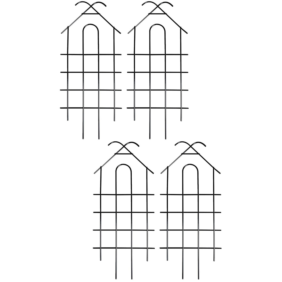 2 PCS Plant Climbing Frame Trellises Houseplant Rack Plants Outdoor ...