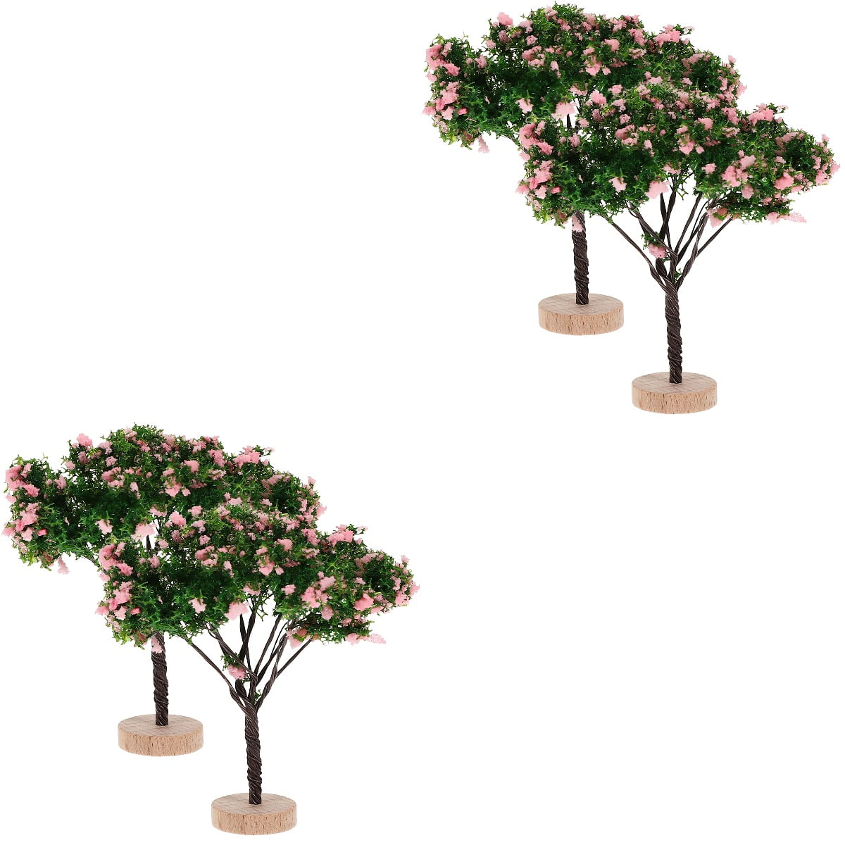 2 PCS Plant Decor Beach Simulation Landscape Tree Model Landscape Tree ...