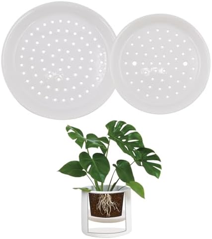 2 PCS Planter Insert for Large Pots, 8.66'' & 11'' Round Tall Flower ...