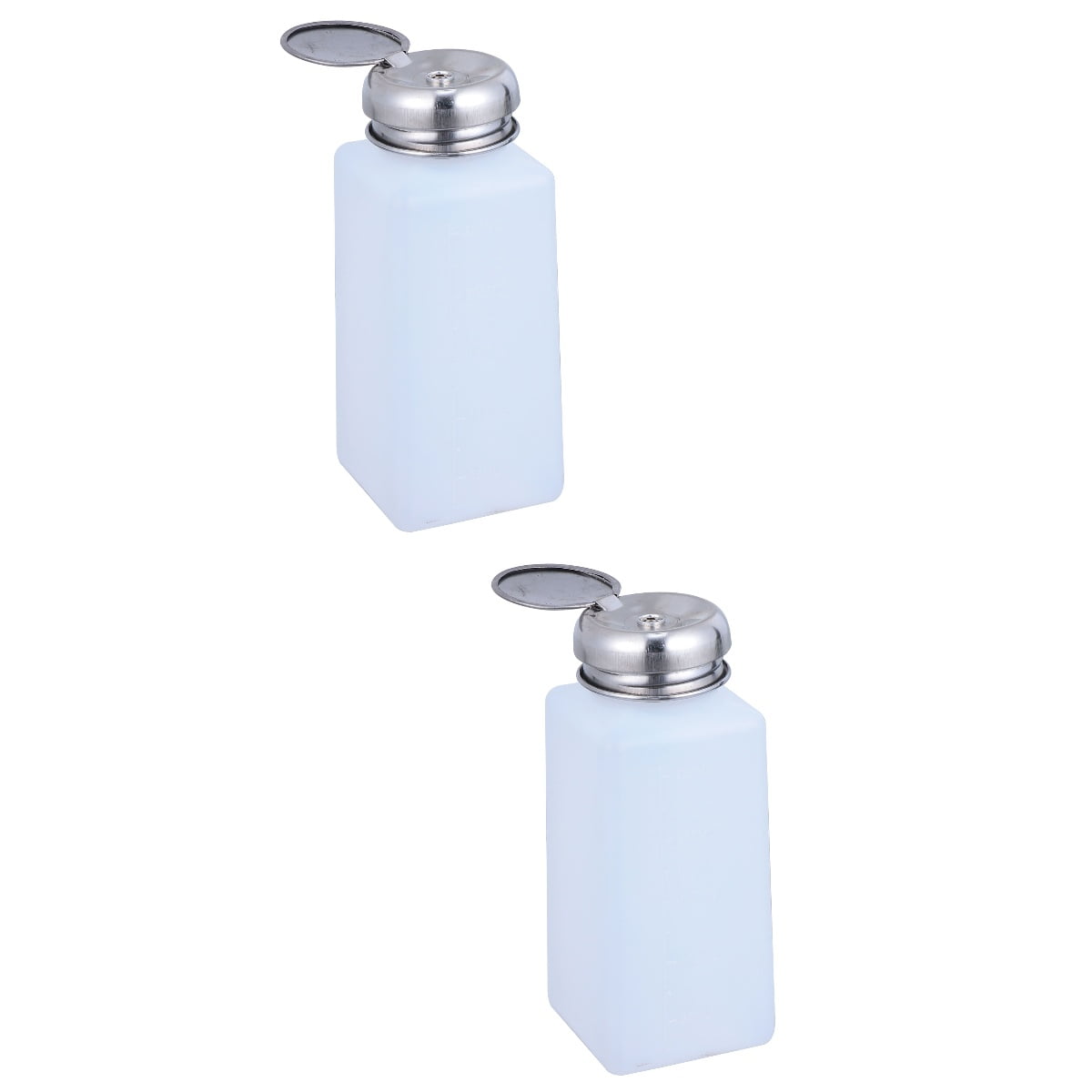 2 PCS Plastic Alcohol Jug Push Type Dispenser Bottle - Walmart.com