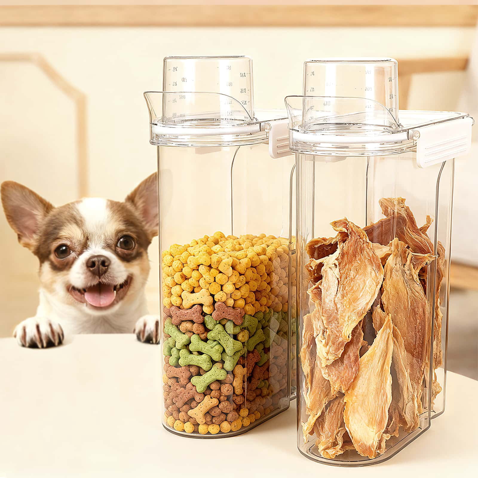 BUG HULL, Pet Food Container, 6-10 lbs Capacity, White - Walmart.com