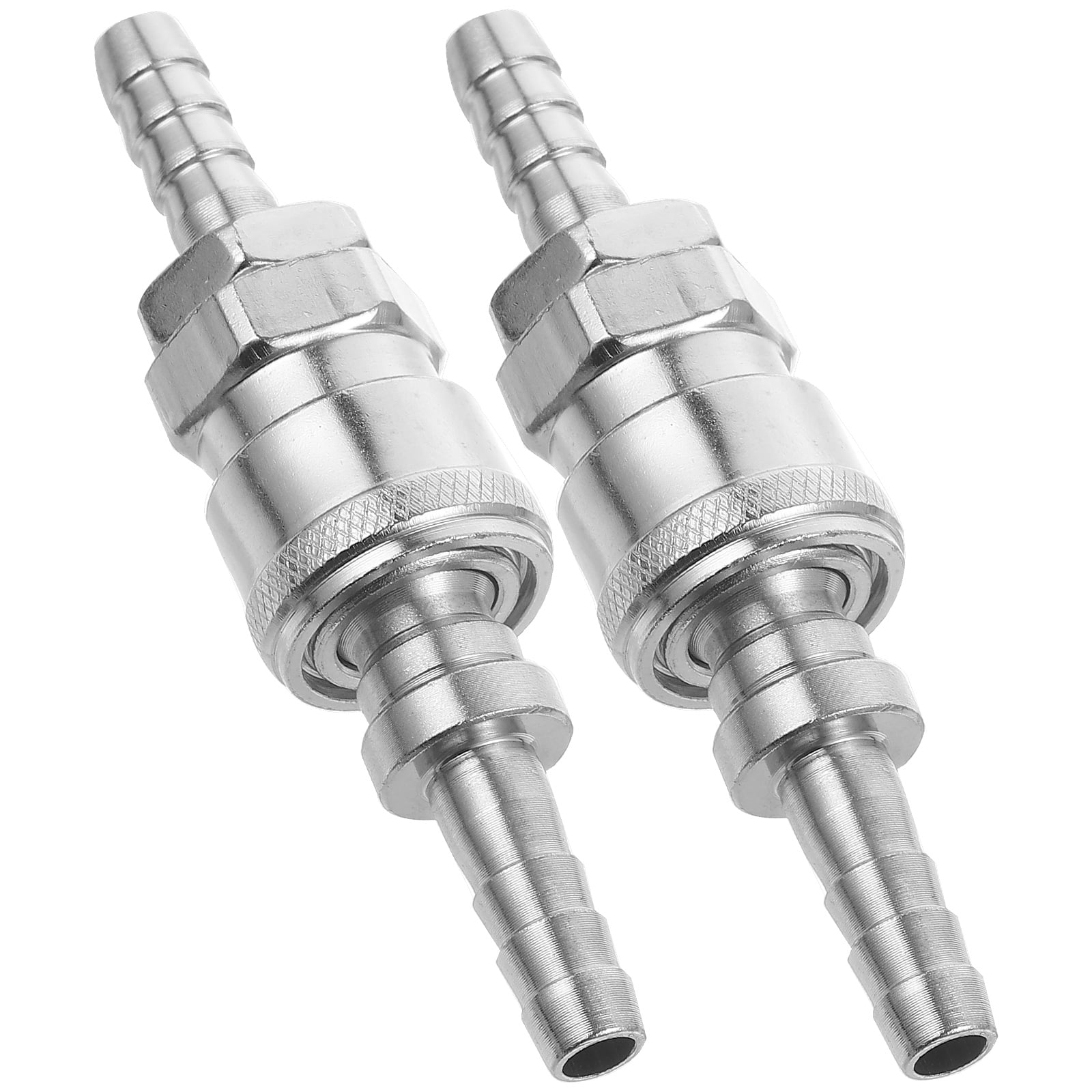 2 PCS Pneumatic Straight Reducer Fittings Hose Coupling Connector ...