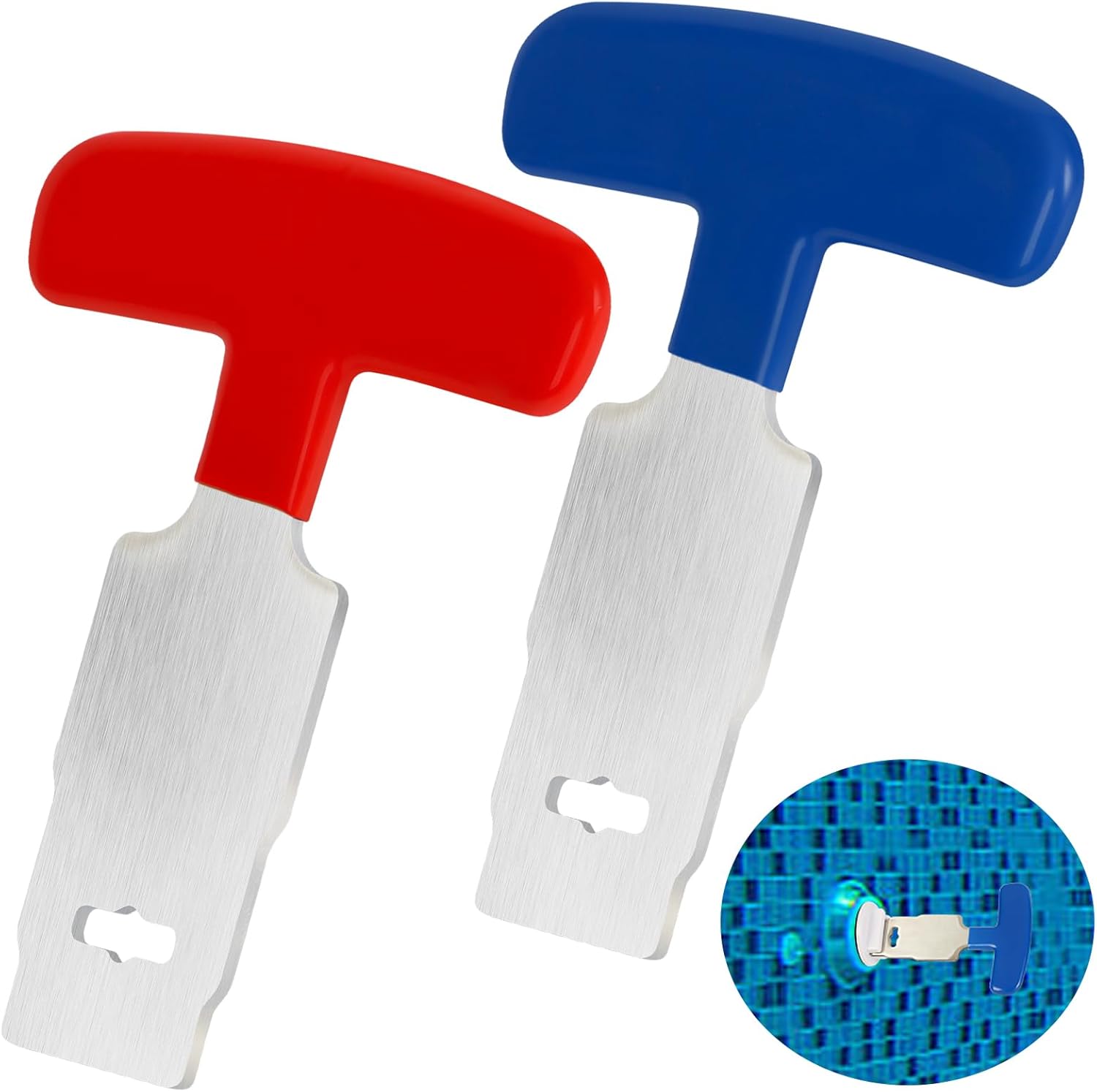 2 PCS Pool Plug Removal Tool, Metal Pool Eyeball Seat Removal Tool with ...