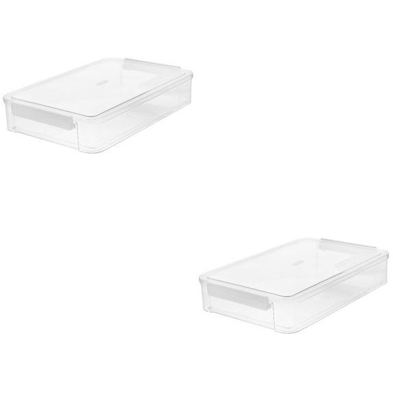 2 PCS Portable Project Case File Protection Stationary Organiser Office ...