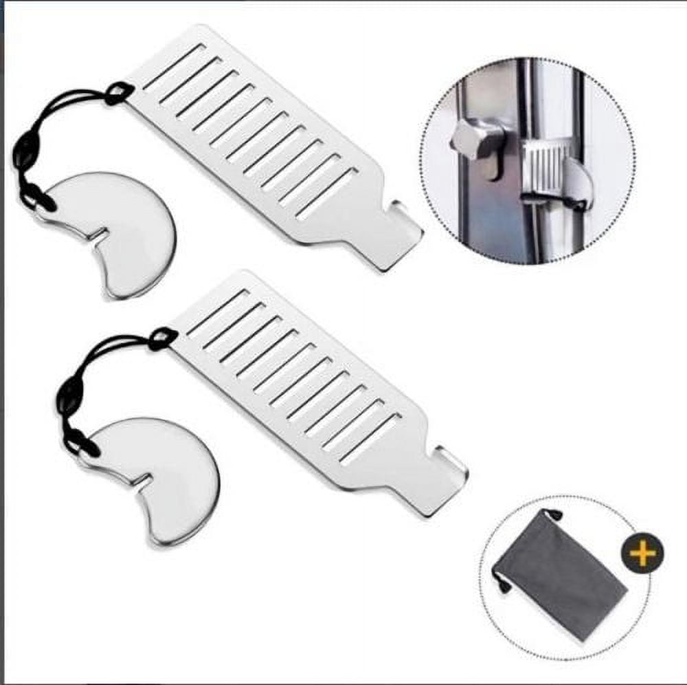 2 PCS Portable Travel Door Lock Home Apartment Security Hotel Door ...