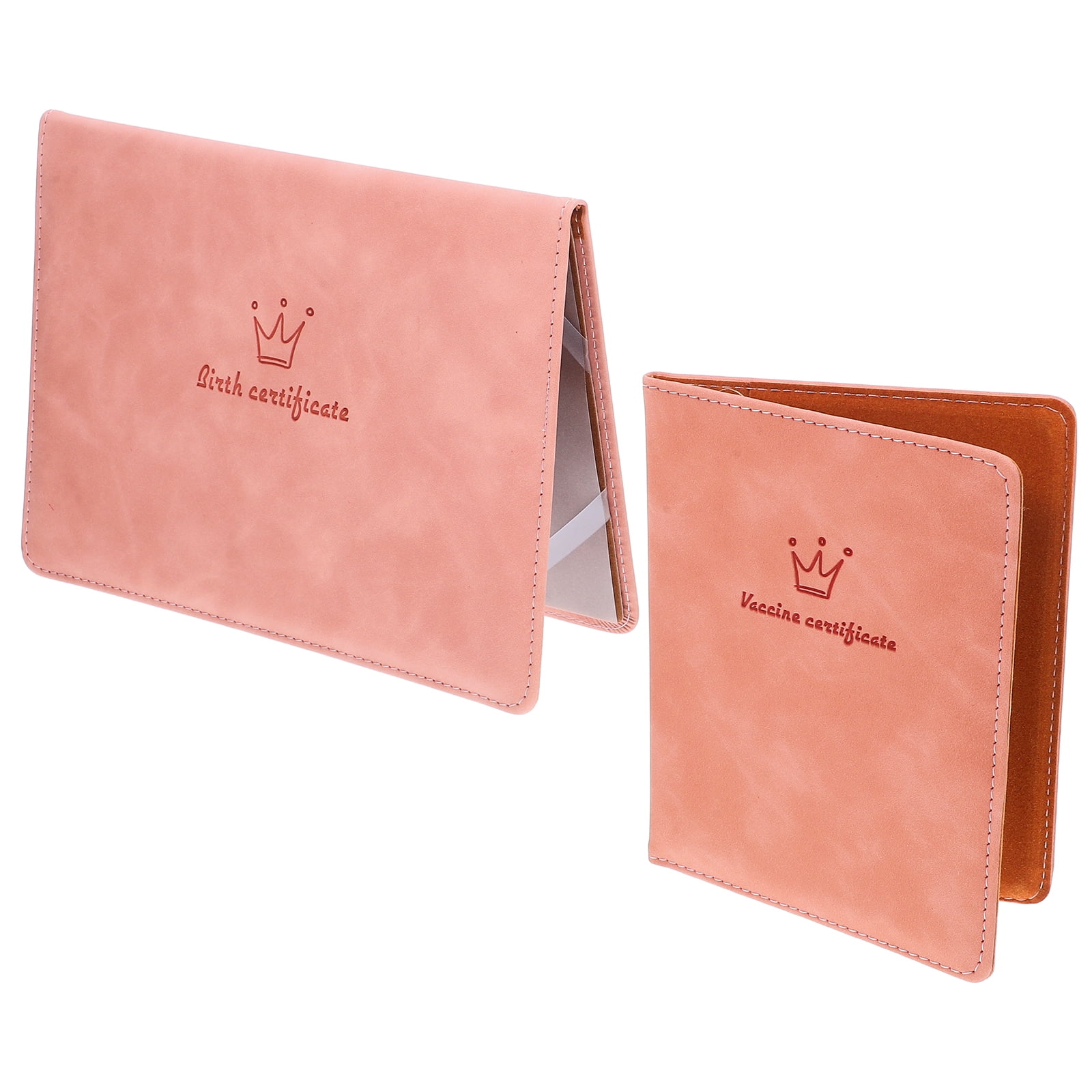 2 PCS Posting Logo Double-interview Paper Birth Certificate Cover ...