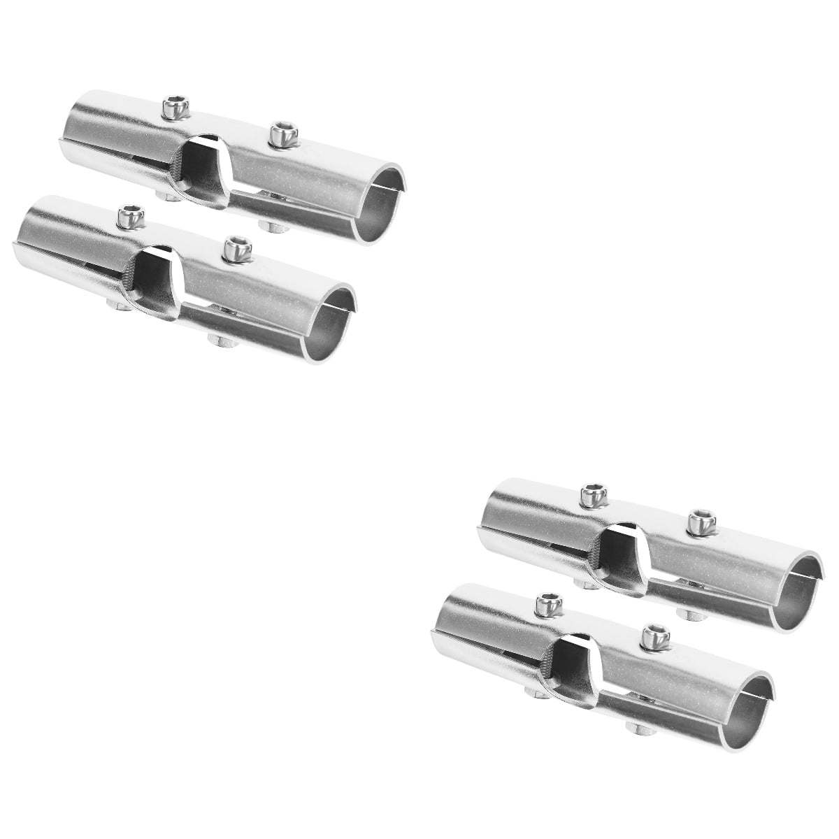 2 PCS Pot Closet Rod Bracket Rust-resistant Connectors Adjustable ...