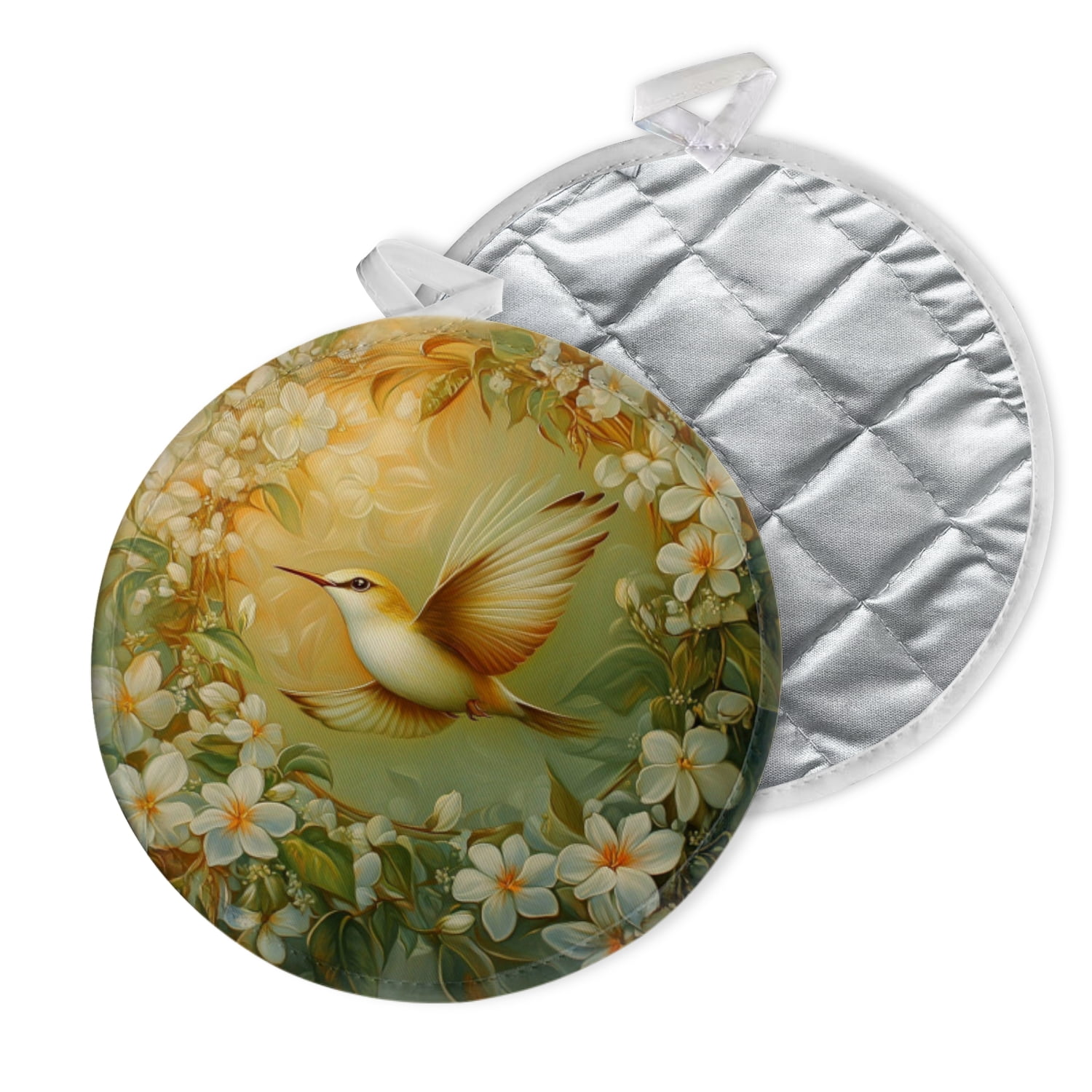 2 PCS Pot Holders for Kitchen,Potholders Sets with Hook for Oven ...