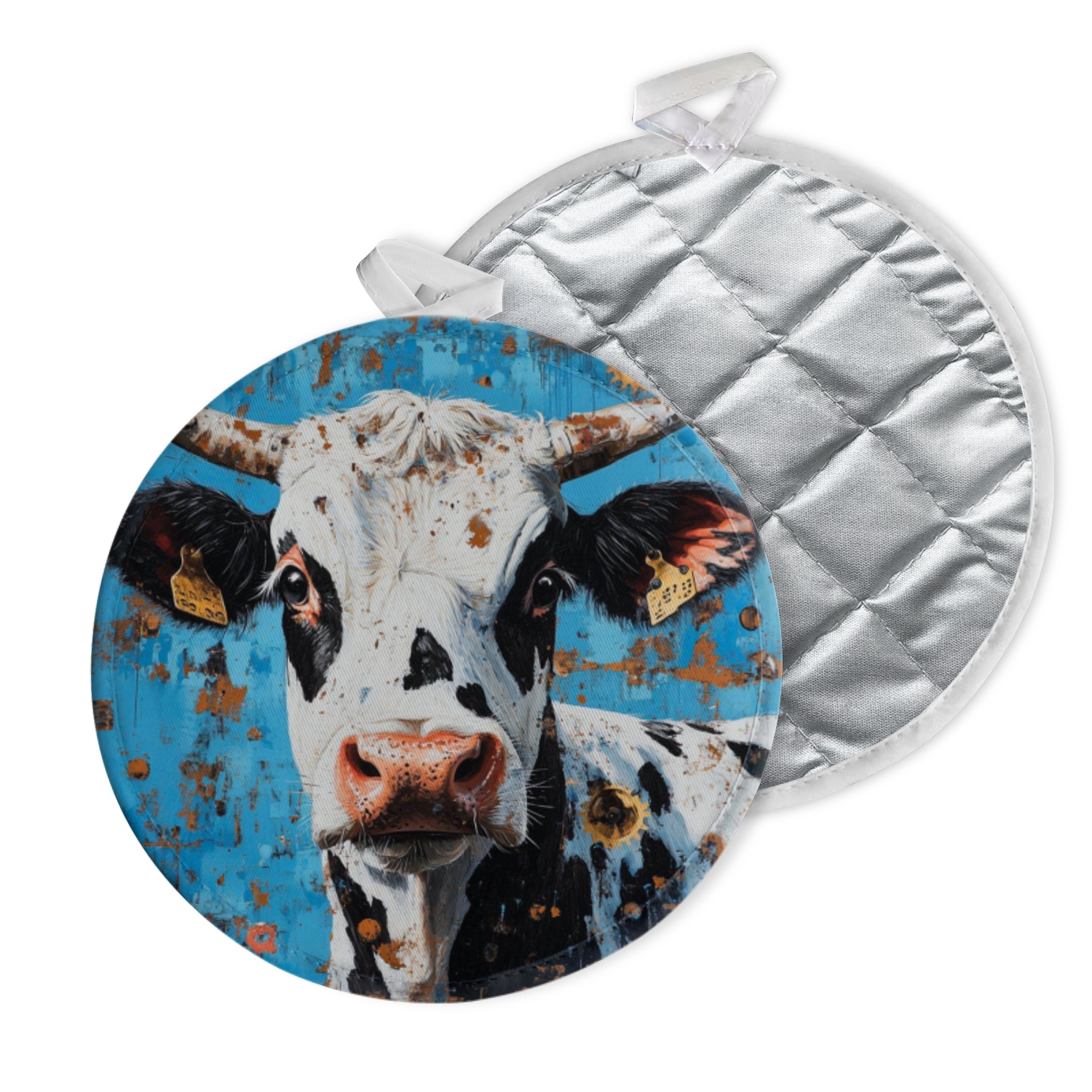 2 PCS Pot Holders for Kitchen,Potholders Sets with Hook for Oven ...