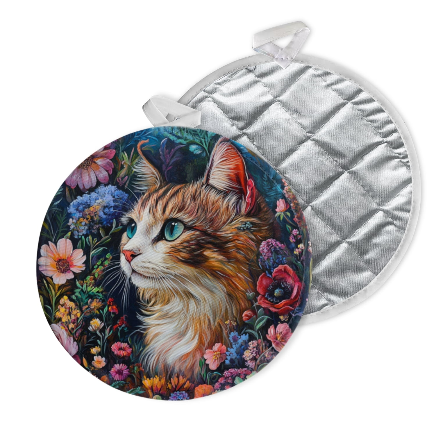 2 PCS Pot Holders for Kitchen,Potholders Sets with Hook for Oven ...