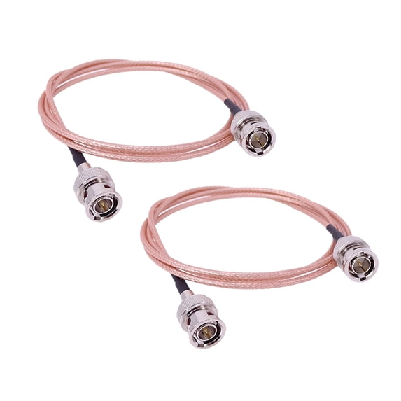 2 PCS Professional BNC HD SDI Cable, 75 Ohm, 3ft/100cm, 3G-SDI 4K 8K ...