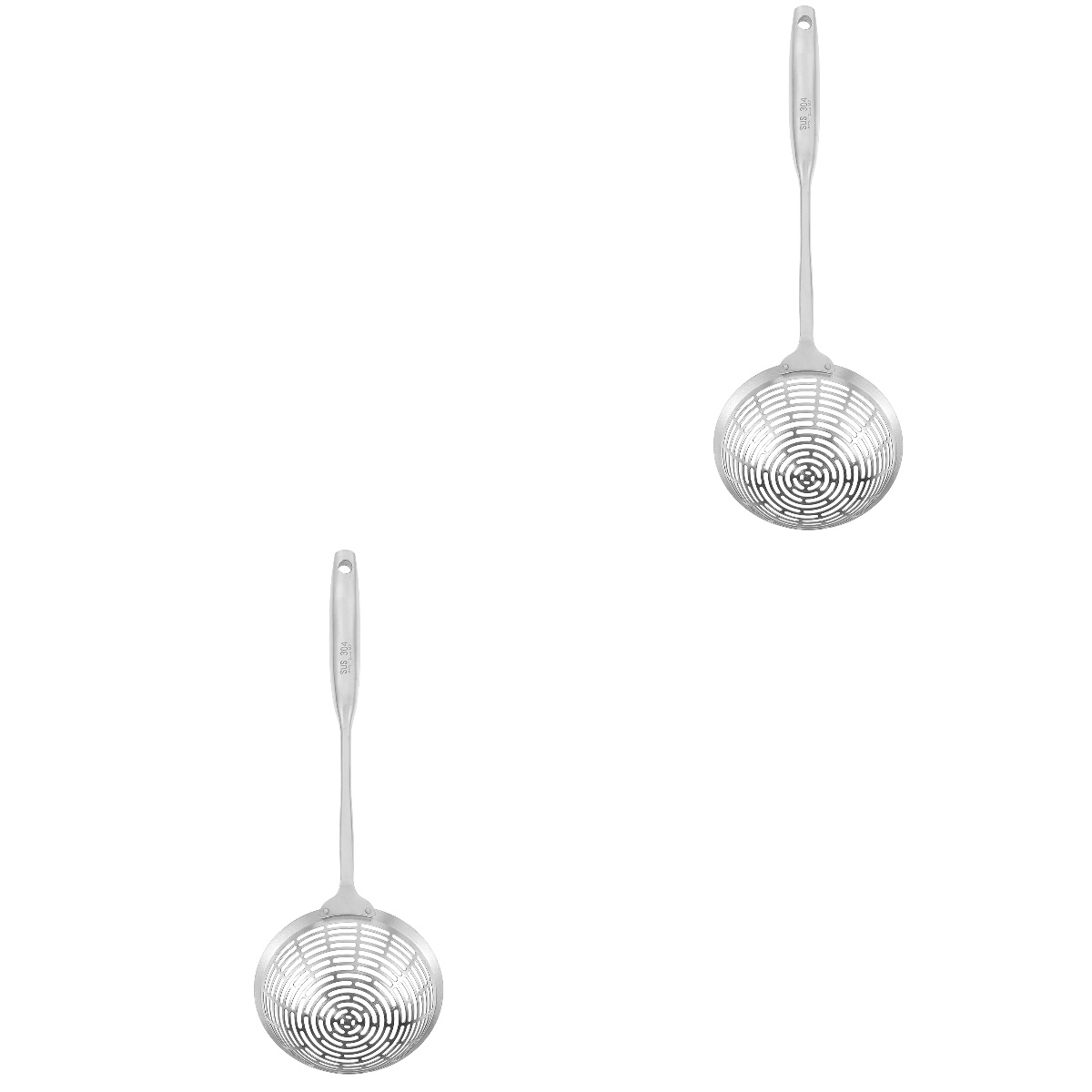 2 PCS Punching Colander Strainer Colander Spoon Colander Scoop ...