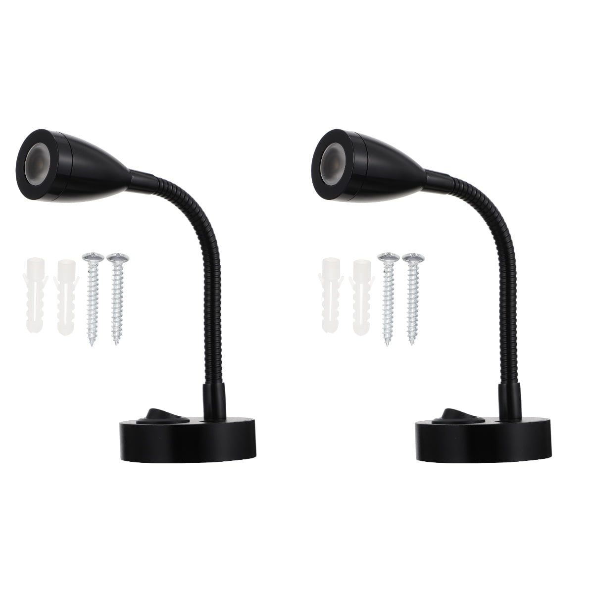 FUEENIRVA Tablzone Boat Reading Spotlight, Black, Compact Design for ...